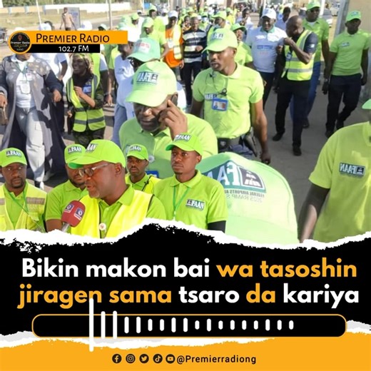 2.4K views · 153 reactions | Ana fara bikin makon bai wa tasoshin jirgin sama tsaro da kariya daga samun hadarin a fadin duniya daga 5 ga watan Nuwambar kowacce shekara. | Premier Radio 102.7 FM | Facebook