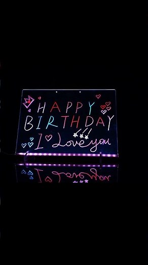 LED Note Board with Colors