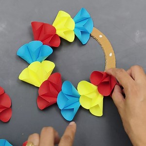 6.7K views · 43 reactions | best out of waste paper room decor ideas | My Arts & Crafts | Facebook