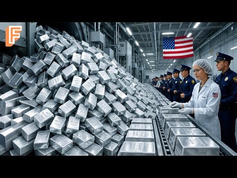 How Millions of Silver Bars Are Made | From Mining To Factory