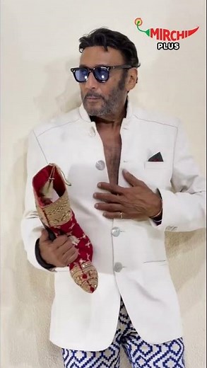 Jackie Shroff Serving MODEL Vibes!🔥 #jackieshroff #mirchiplus #bollywood