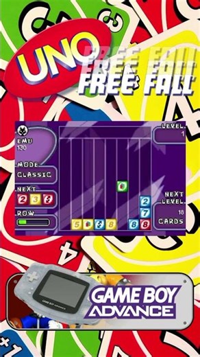 UNO Free Fall [Nintendo Game Boy Advance]