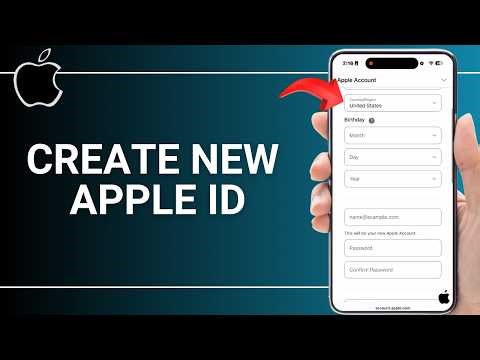 How to Create New Apple ID