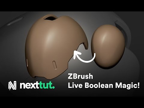How to Use Live Boolean in ZBrush