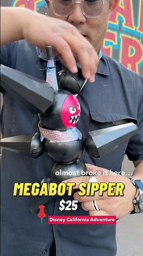 *NEW* Megabot sipper at Disney California Adventure!