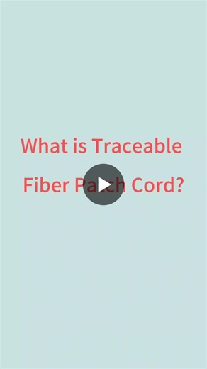 Eliminate Fiber Cable Guesswork with Traceable Patch Cords | John Lau posted on the topic | LinkedIn