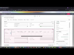 Microsoft Dynamics 365 Business Central Demonstration - User Interface