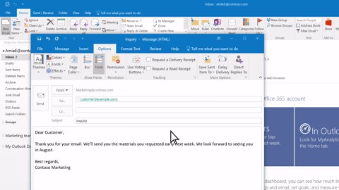 Open and use a shared mailbox in Outlook