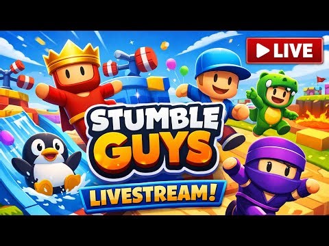 🔴 STUMBLE GUYS LIVE STREAM WITH SUBSCRIBERS