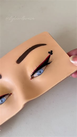 Mickey Mouse Inspired Eye Makeup Tutorial