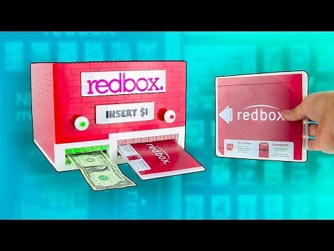 Lego Movie Rental Vending Machine - Redbox