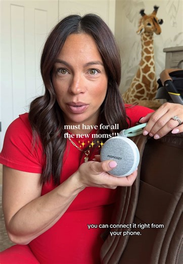 The best portable sound machine I’ve owned ! #portablesoundmachine #soundmachine #newmommusthaves #babymusthaves #momlife @Momcozy Official