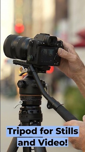 The Ultimate Tripod Engineered for Video & Stills #videography #photography