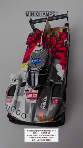 34 reactions | Handsample: 410252020 1:43 BMW M HYBRID V8 – RENE’ RAST – ROBIN FRIJNS – SHELDON VAN DER LINDE – 24H LE MANS 2025 Preorder possible, delivery date to be determinated, please visit our homepage for more information! #BMWMHybridV8 #LeMans24h #MotorsportModel #DiecastCollector #IGModelCars | Minichamps GmbH & Co. KG | Facebook
