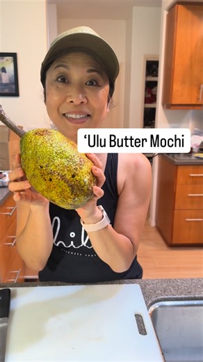 Have you ever tried ‘ulu butter mochi? Yummy. You need a soft/ripe ulu for this recipe. #LivingHiloStyle #Hilo #HiloLife #HiloPeople #HiloLove #HiloFashion #HiloFun #HiloFood #HiloEats #HiloGrinds | Living Hilo Style