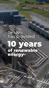 12K views · 117 reactions | Ten years and counting. So, what could a decade of renewable energy from Te Mihi get you? Our quick maths suggests about 240 laps around the planet in an EV | Contact Energy | Facebook
