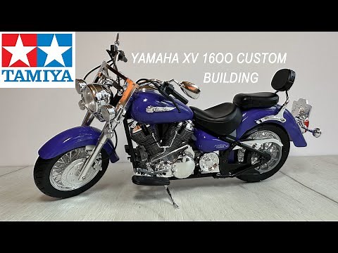 DIY: Build a Tamiya 1/12 YAMAHA XV 1600 ROADSTAR in Simple Steps