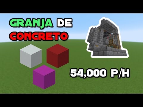 Como hacer un SOLIDIFICADOR DE CONCRETO en MINECRAFT JAVA 1.21.10