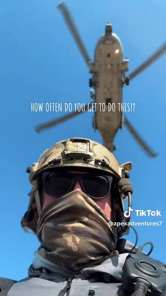 Unique Military Helicopter Rappelling Experience