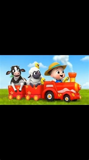 senangnya anak anak naik kereta api keliling kota#laguanakanakindonesia #videishorts #cartoon