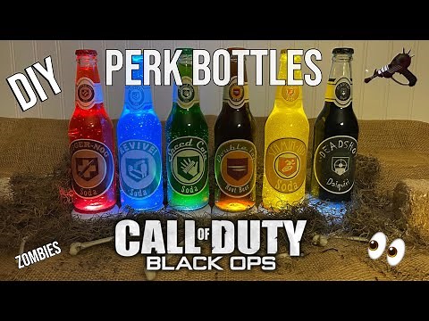 Creating Call Of Duty Zombies Perk Bottles (DIY)
