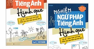 Combo Nghiền Ngữ Pháp Tiếng Anh Hình Que - Tập 1: Cơ Bản   Tập 2: Nâng Cao (Bộ 2 Cuốn)