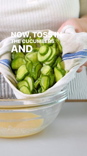 1.1M views · 13K reactions | Tangy Cucumber Salad! This salad is...