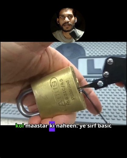 Aadish Jain on Instagram: "🔓 Lock Pick Gun – Locks ka reality check 🔥 Training & security awareness testing ke liye use hota hai (authorized practice only). ⚠️ Sirf ethical & educational use ke liye. 👉 FREE Masterclass attend karni hai? 📲 Bio check karo – wahan FREE Masterclass ka link milega jahan cyber security & ethical hacking classes hoti hain 🔥 #LockPickGun #SecurityAwareness #EthicalHacking #CyberSecurity #PhysicalSecurity #HackingTools #LearnHacking"