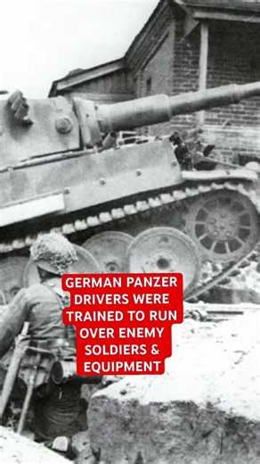 Driver Tactics, Tiger Tank of Wehrmacht in WW2 #tank #ww2 #shorts