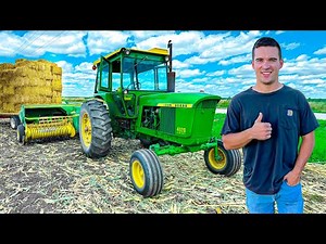 Making 1,000 Square Bales of Hay