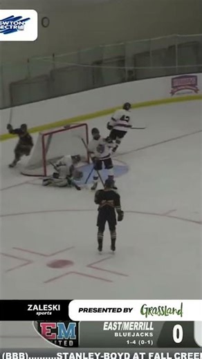 East/Merrill at Wausau West | 2025 WIAA Boys Hockey | Zaleski Sports