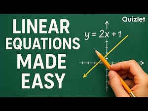 Linear Equations Made Easy | Slope, Intercepts, Standard Form & Graphing