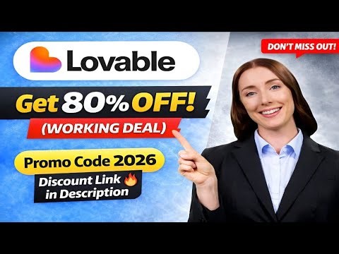 Lovable Ai Coupon Code 2026 - GeT Exclusive 80%Off | Lovable Ai Coupon