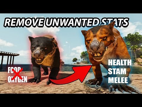 REMOVE UNWANTED/UNDESIRABLE STATS by BREEDING Ark Survival Ascended How to Guide