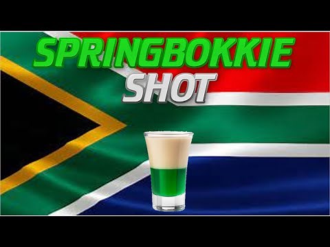 How to make a Springbokkie Shot (South Africa) | Shot Recipes