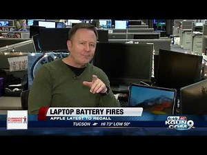 Can your computer battery cause a fire?