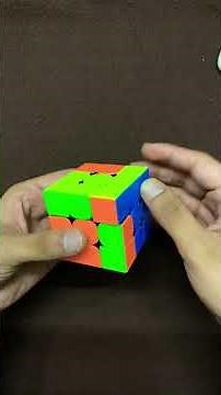Solving T-Perm easy algorithm on 3x3 Rubik’s Cube | #shorts
