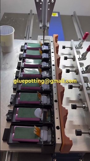 Two part epoxy dosing and mixing machine