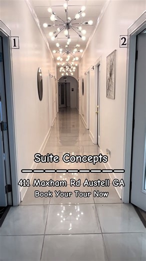 Exciting Suite Concepts! We are on the lookout for amazing business owners seeking a new space to launch their venture. Check out our move-in specials at our Austell location! Call now to schedule your tour! 📞 now #suiteconcepts #austellsuites #lashtech #affordablesuites #moveinspecials