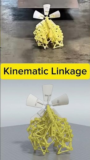 Amazing Kinematic Linkage Mechanism | Engineering Marvel in Motion