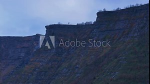 Sunset at the Nervión River Waterfall in Delika. Municipality of Amurrio. Alava. Basque Country. Spain. Europe