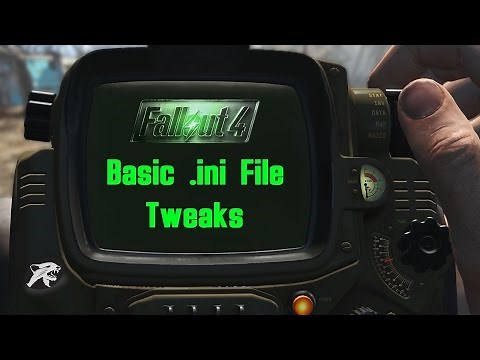 Fallout4 Basic .ini Tweaks - Field of View, Mouse Acceleraton, X vs. Y Sensitivity