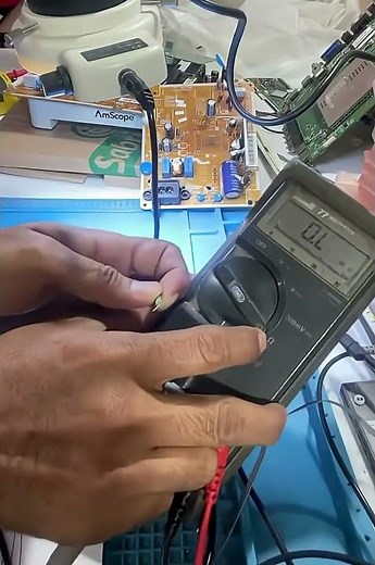 Prueba de componentes electrónicos con multimetro digital y su explicación