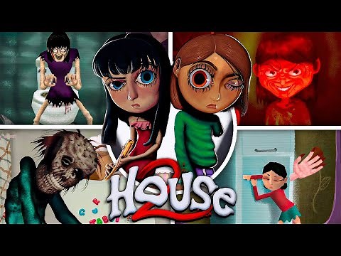 House 2 Demo - All Secrets & Full Game Walkthrough + Ending
