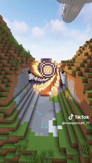 Building an Optical Illusions Roller Coaster in Minecraft Part 5