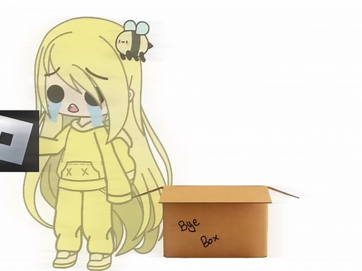 Emotional Farewell with Emma_the_bumblbee in Gacha Life