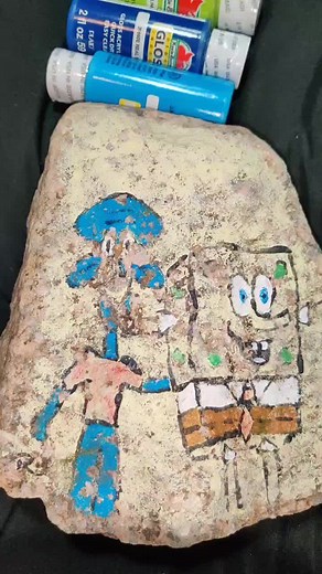 Exploring SpongeBob Art: Moss Rock Part 1