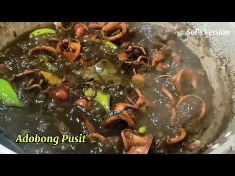 Adobong Pusit!! Easy Adobong pusit recipe | Sol's Version