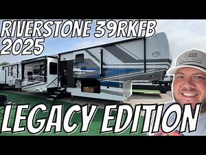 LUXURY Rear Kitchen Front Bath RV!? | 2025 Riverstone Legacy 39RKFB