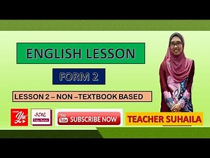 LESSON 2 FORM 2 - NON -TEXT BOOK BASED. TOPIC : RECYCLING